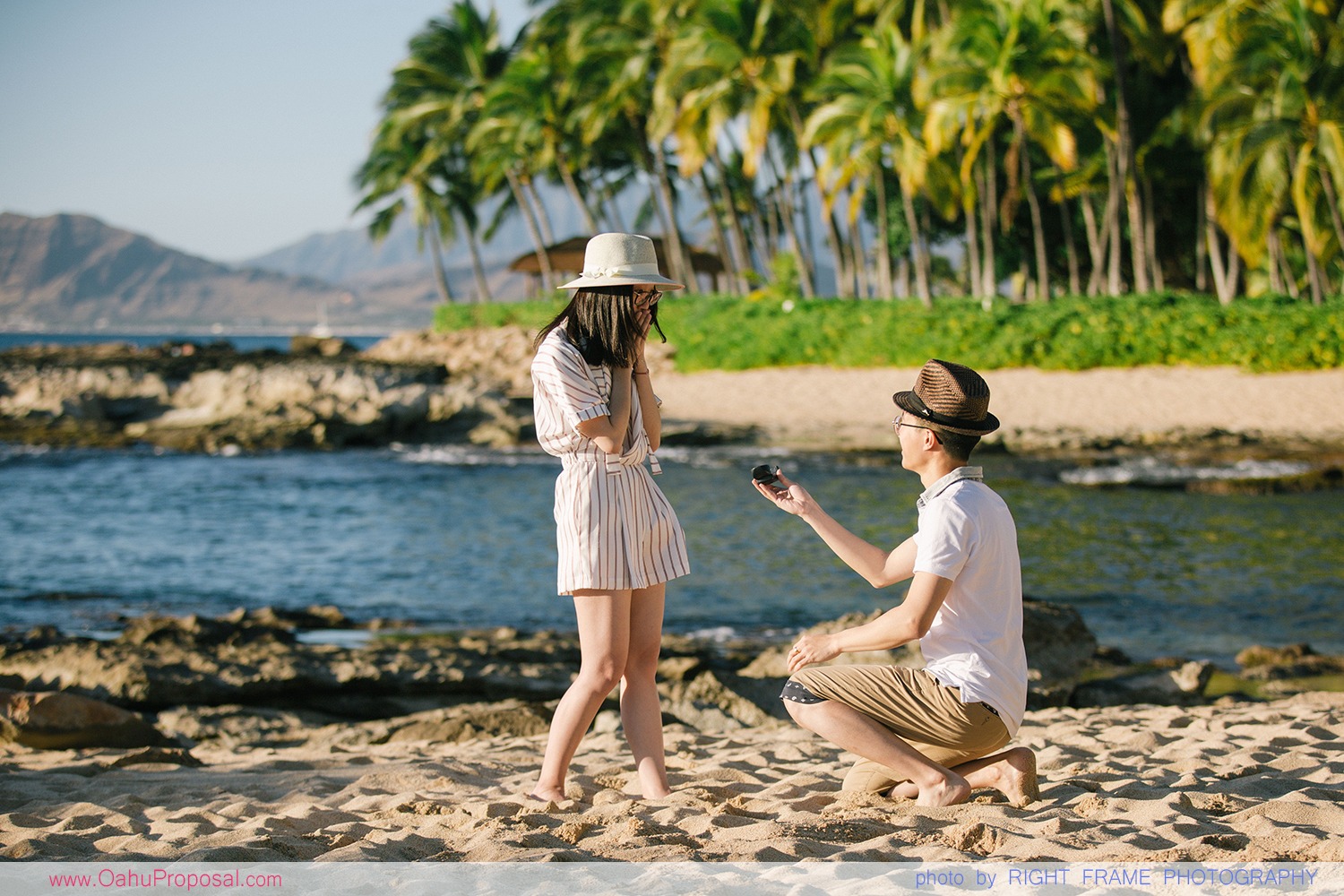 Hawaii Proposal on the Beach