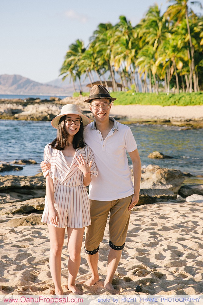 Hawaii Proposal on the Beach