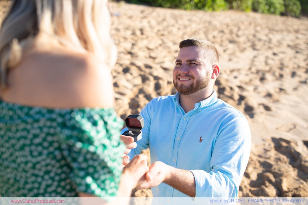 A Last Minute Magical Proposal on the North Shore of Oahu