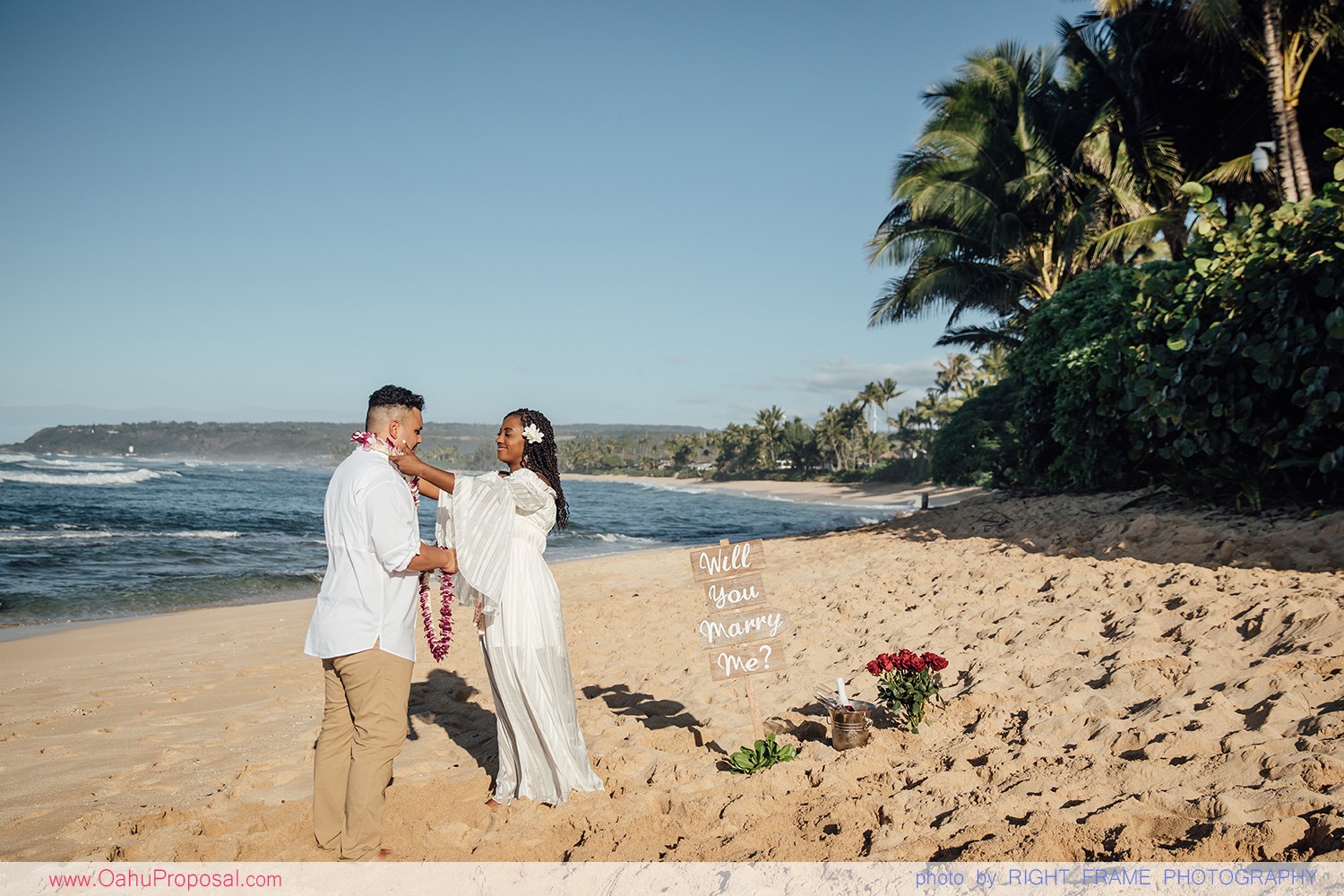 Oahu North Shore Proposal at Papailoa Beach