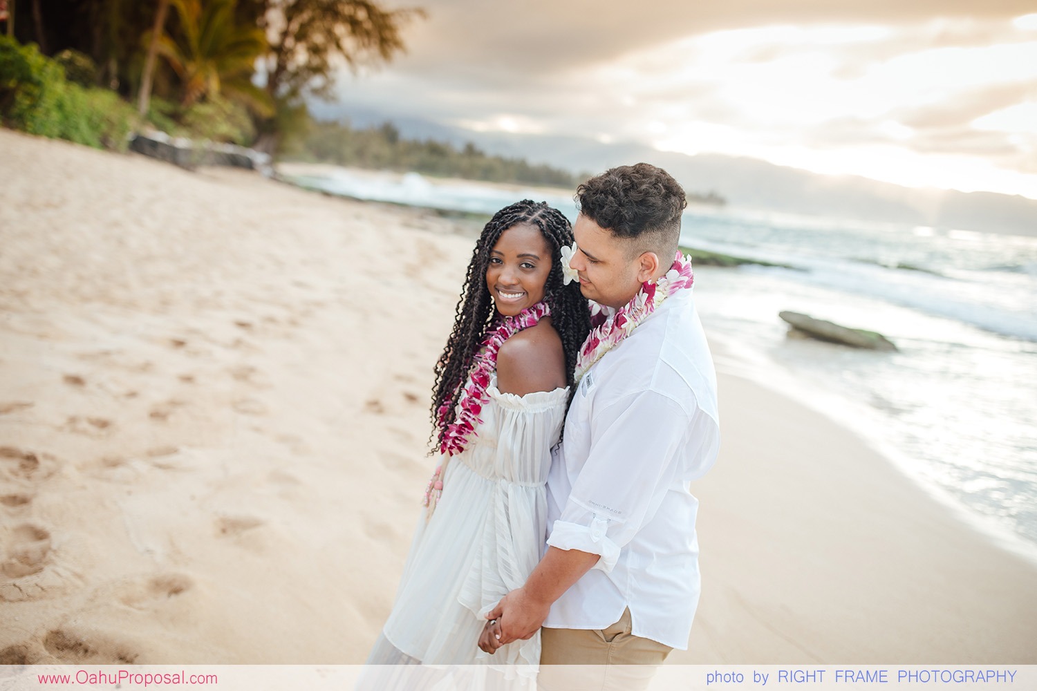 Oahu North Shore Proposal at Papailoa Beach