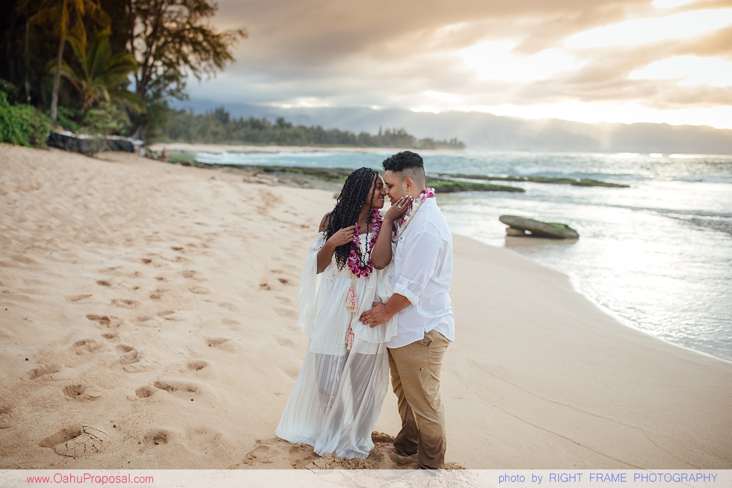 Oahu North Shore Proposal at Papailoa Beach