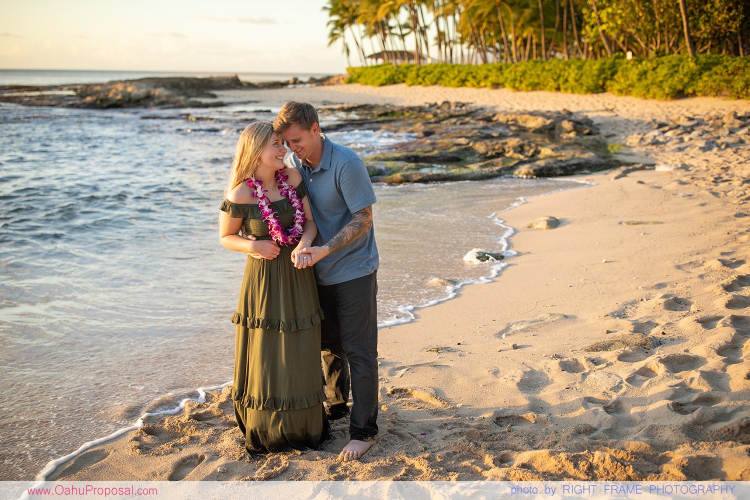 Proposal Photographer Hawaii - Proposing in Oahu