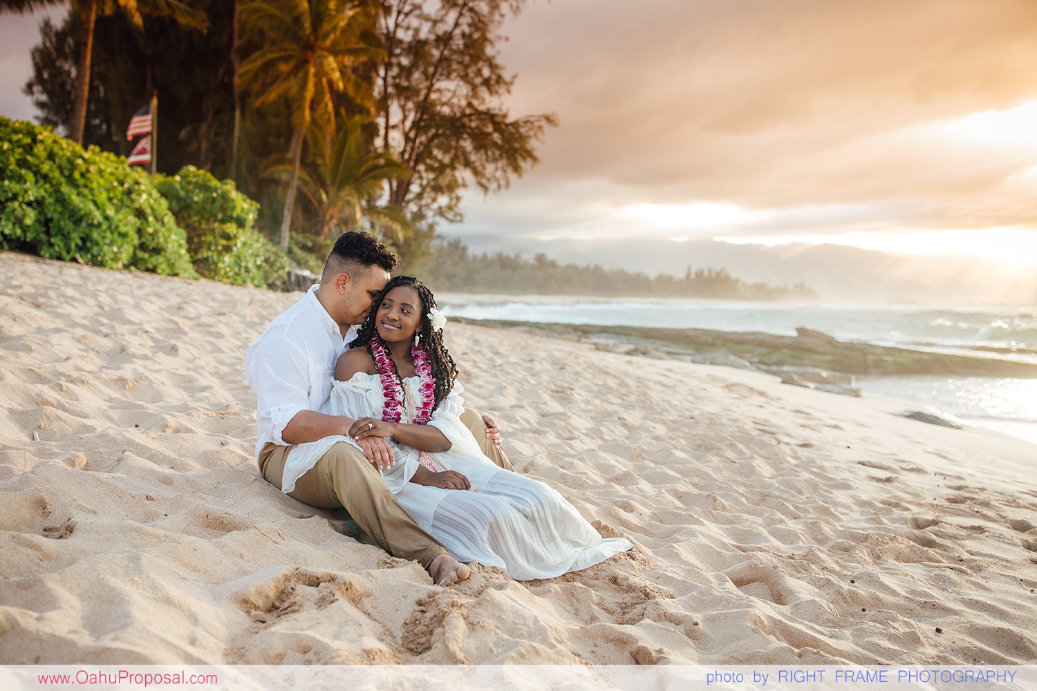 Oahu North Shore Proposal at Papailoa Beach